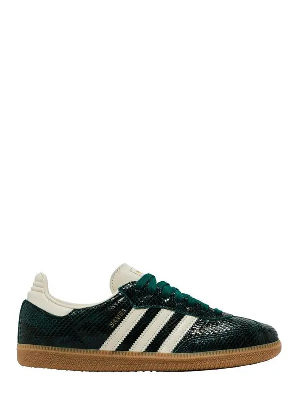 Adidas Samba Og Snakeskin Sneakers - Green