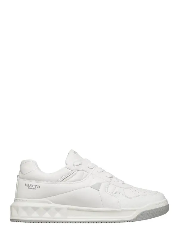Valentino Garavani One Stud Low Sneakers - White