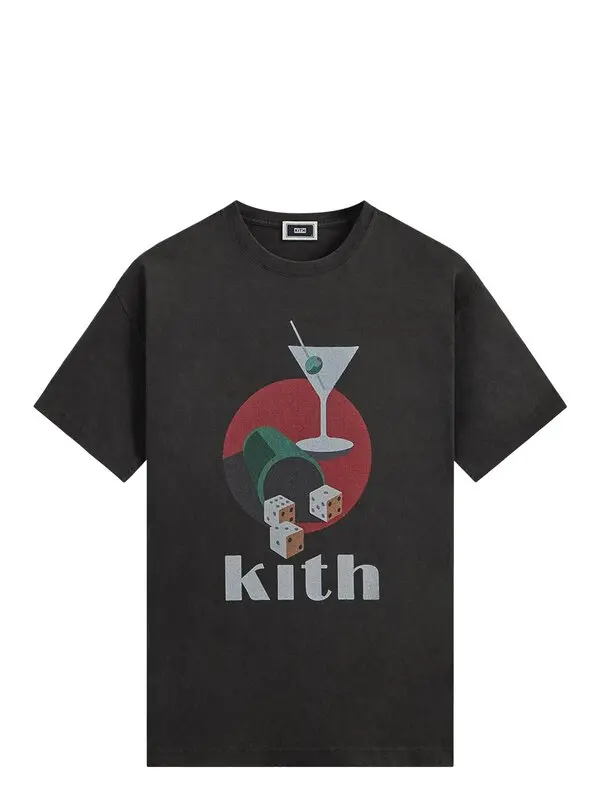 Kith High Roller Vintage Tee - Black