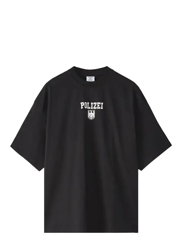 Vetements Polizei Regular T-shirt - Black
