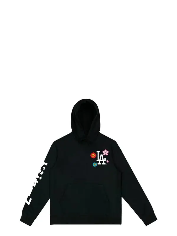 TAKASHI MURAKAMI X Los Angeles Dodgers Floral-print Hoodie - Black