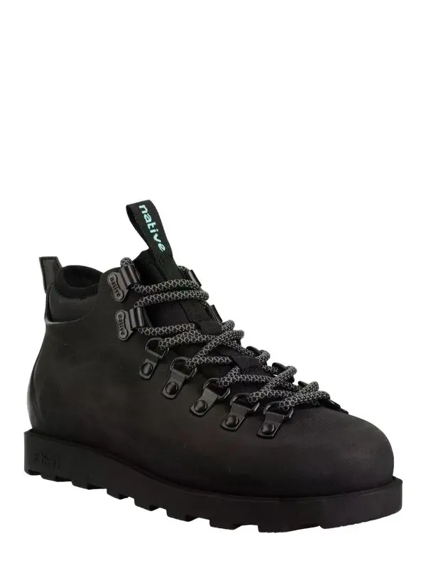 NATIVE Fitzsimmons Citylite Lace-up Boots - Black