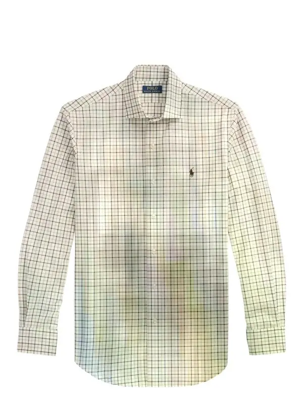 Polo Ralph Lauren Checked Long-sleeve Shirt - White