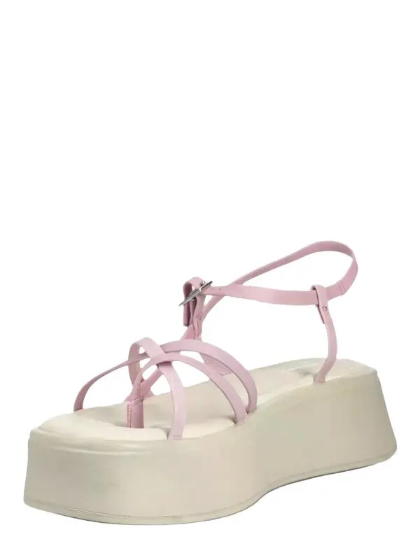 VAGABOND SHOEMAKERS 50mm Crossover-strap Platform Sandals - Pink