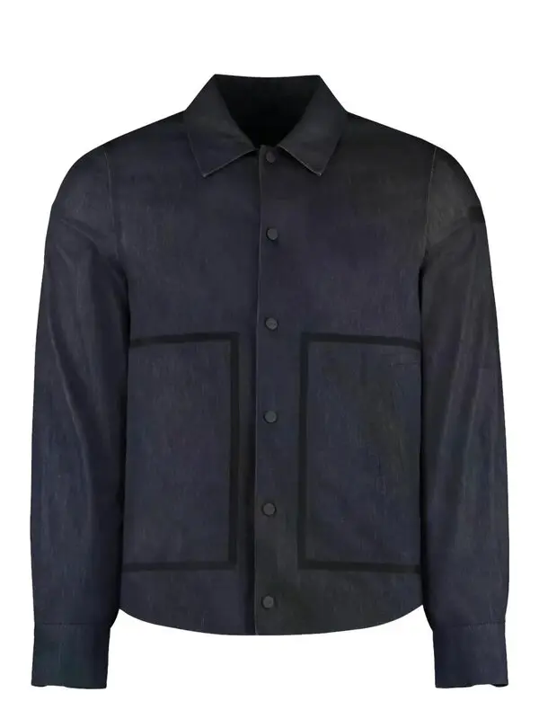 RRD - ROBERTO RICCI DESIGN Contrast-stitch Shirt Jacket - Blue