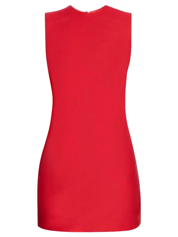 JW Anderson Satin Mini Shift Dress - Red