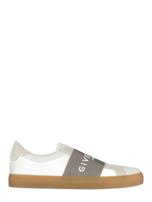 Givenchy Urban Street Low-top Slip-on Sneakers - White/grey