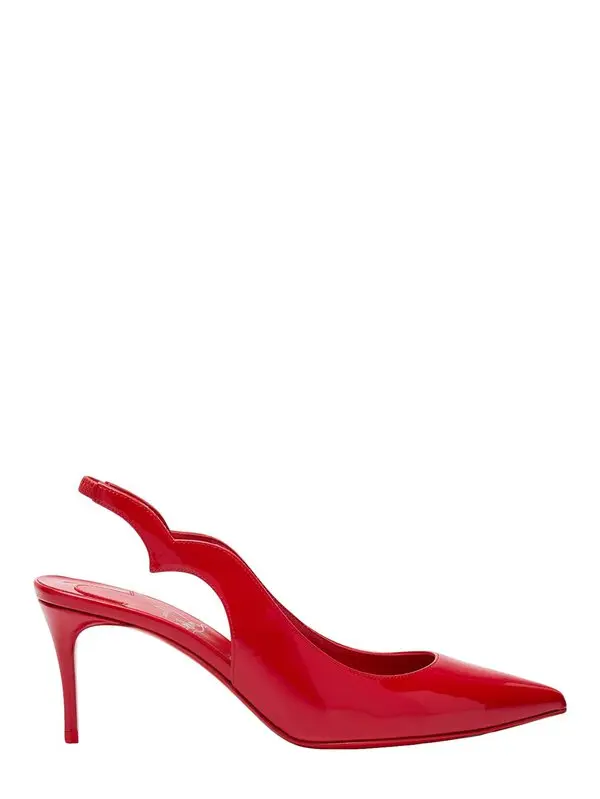 CHRISTIAN LOUBOUTIN 70mm Hot Chick Slingback Pumps - Loubi Red