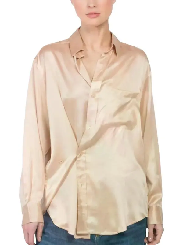 CISSA Patch-pocket Shirt - Neutrals