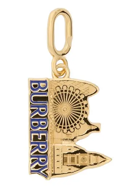 Burberry London Skyline Charm - Gold/blue
