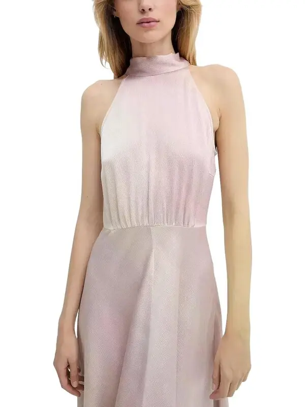SAMSOE SAMSOE Halterneck Midi Dress - Pink
