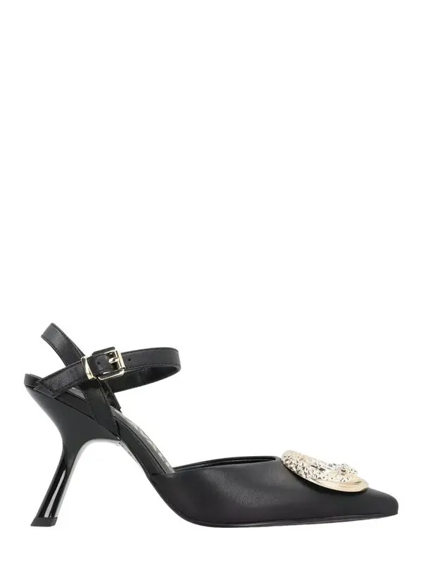 Just Cavalli Embellished Ankle-strap Sandals - Black