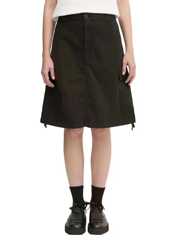 Carhartt Work In Progress Kingston Drawstring Midi Skirt - Black