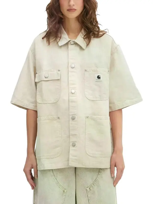Carhartt Work In Progress Short-sleeve Pocket Shirt - Neutrals