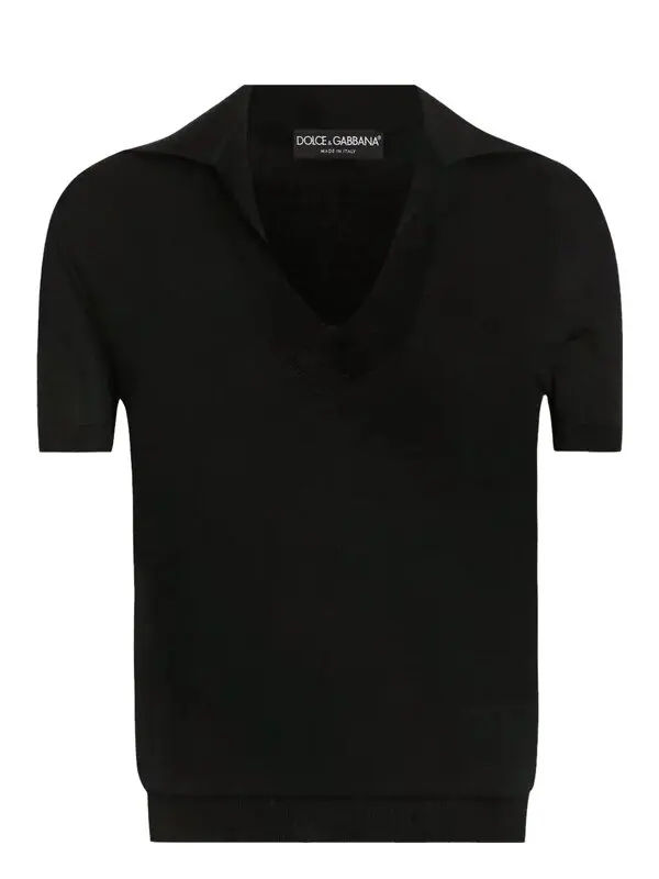 Dolce & Gabbana Cashmere T-shirt - Black