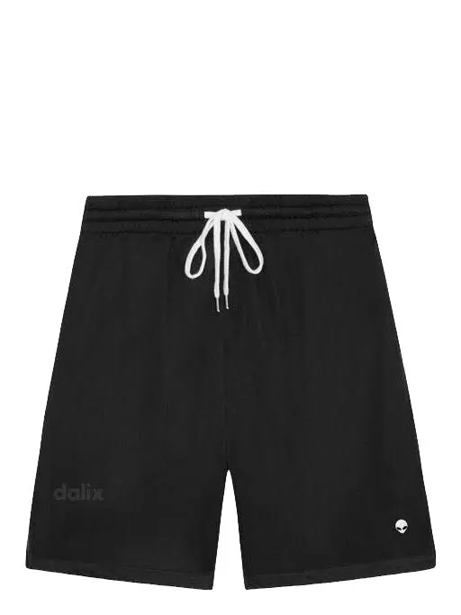 DALIX Lil Alien Midweight Court Shorts - Black