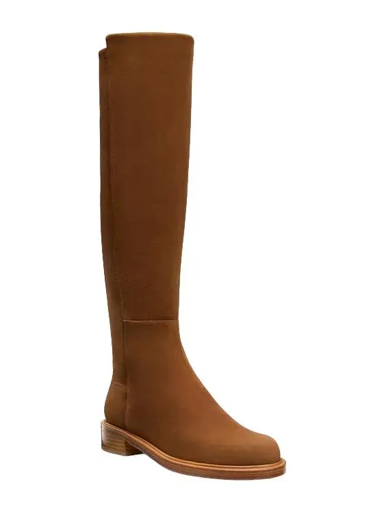 STUART WEITZMAN 5050 Gisele Knee High Boot - Toasted Almond