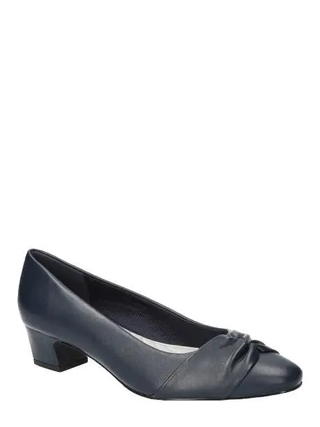 EASY WORKS BY EASY STREET Nell Pump Multiple Widths Available - Navy