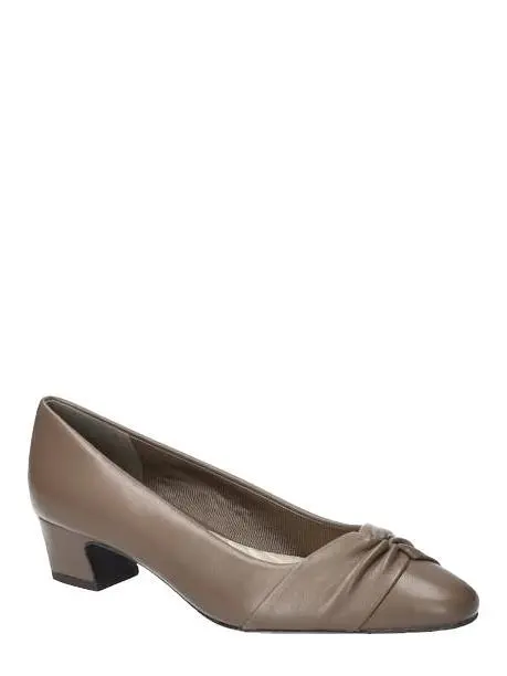 EASY WORKS BY EASY STREET Nell Pump Multiple Widths Available - Taupe