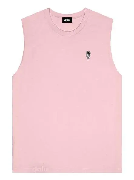 DALIX Astronaut Muscle Tank - Pink