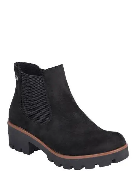 RIEKER Amalia Ankle Chelsea Boot - Black/black