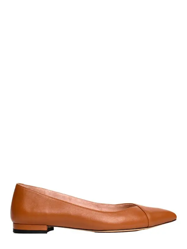 ALLY SHOES Forever Flat - Courageous Caramel Leather