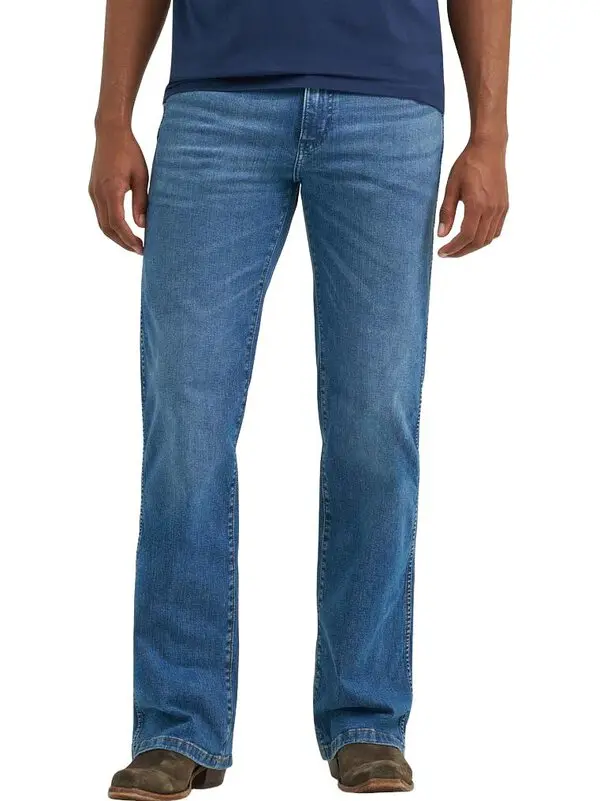 Wrangler Western Slim Straight-leg Jeans - Sky Breeze