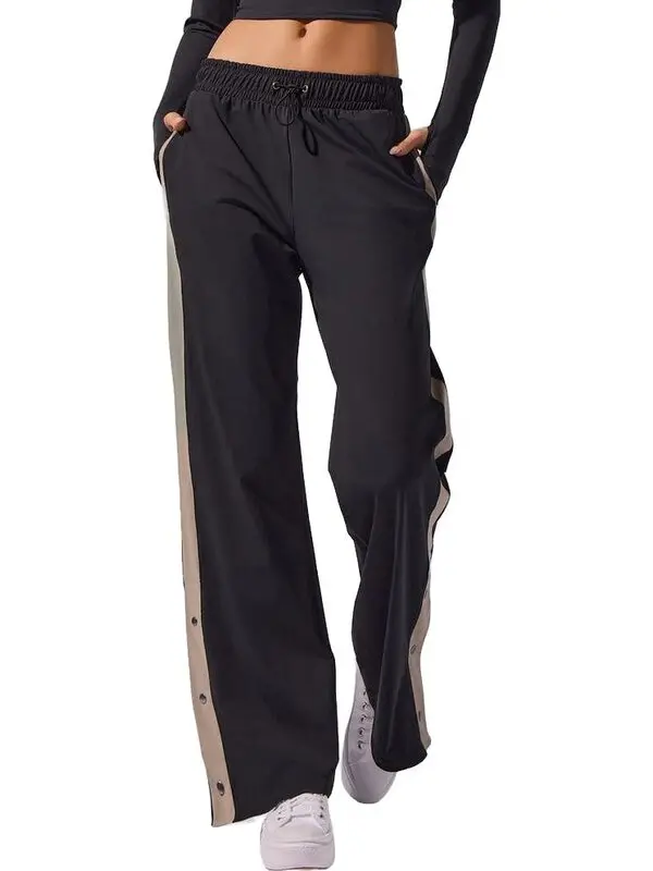 Heroine Sport Alba Wide-leg Sweatpants - Black