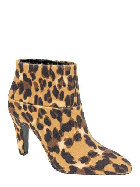 Bcbgmaxazria Riverlin Bootie - Cheetah Print Faux Fur