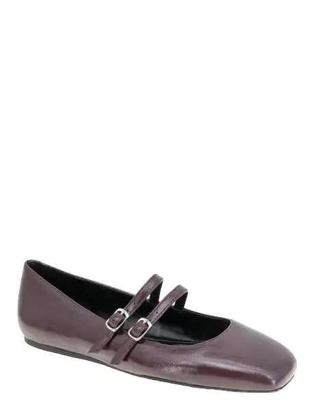 Bcbgmaxazria Harisa Mary Jane Flat - Dark Cherry
