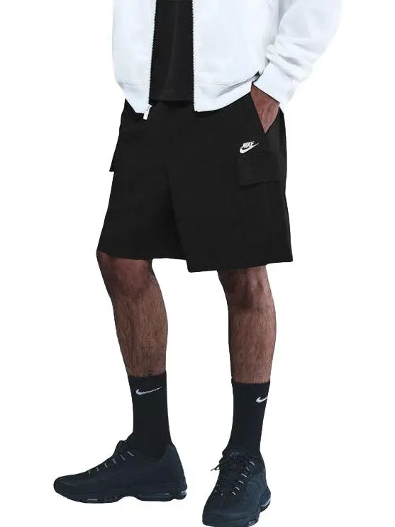 Nike Club Utility Shorts - Black/white
