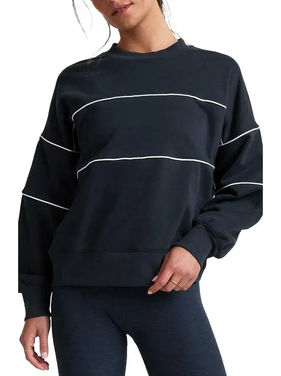 Beyond Yoga Piper Oversize Luxefleece Sweatshirt - Nocturnal Navy