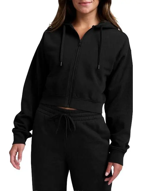 Beyond Yoga Luxefleece Zip-up Hoodie - Black