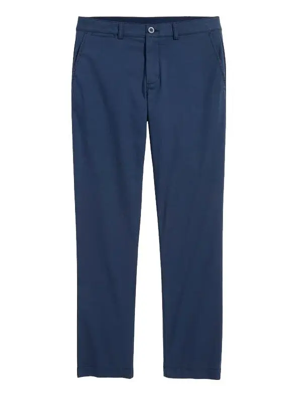 Vineyard Vines Chilmark Flat Front Stretch Chinos - Blue Blazer