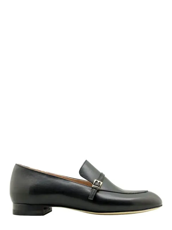ALLY SHOES City Loafer - Black Calf Leather