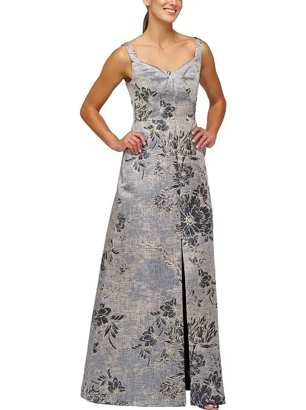 KAY UNGER Amelia Gown - Grey