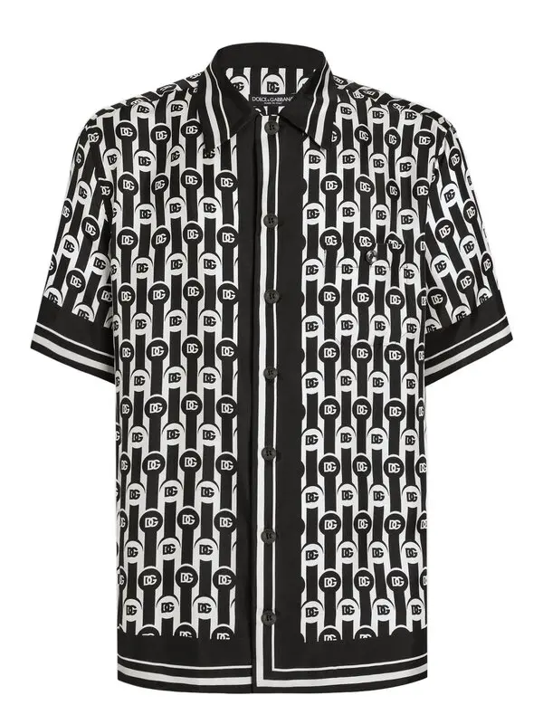 Dolce & Gabbana Hawaii Ed Silk Twill Shirt - Print