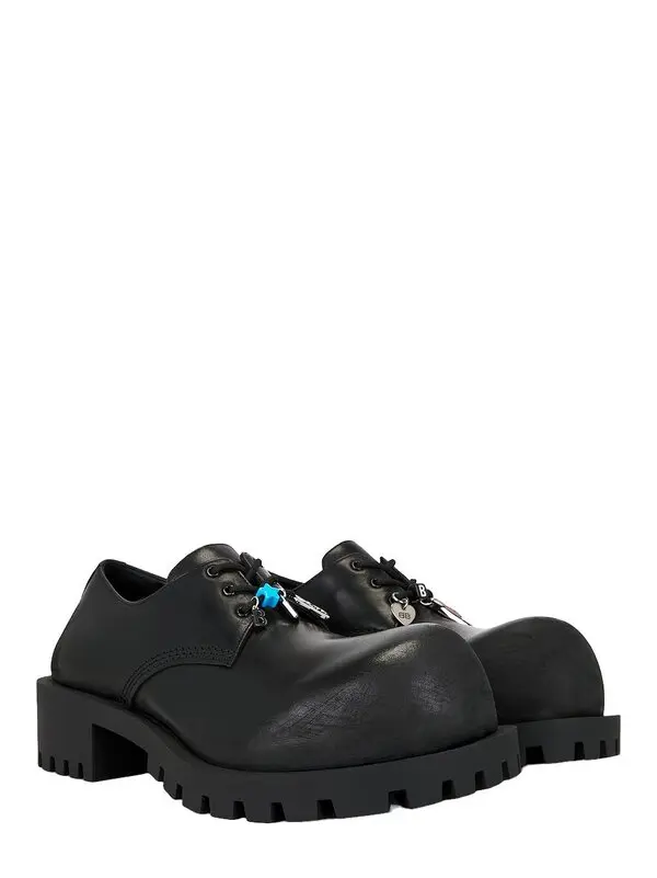 Balenciaga Hummer Derby Shoe - Black