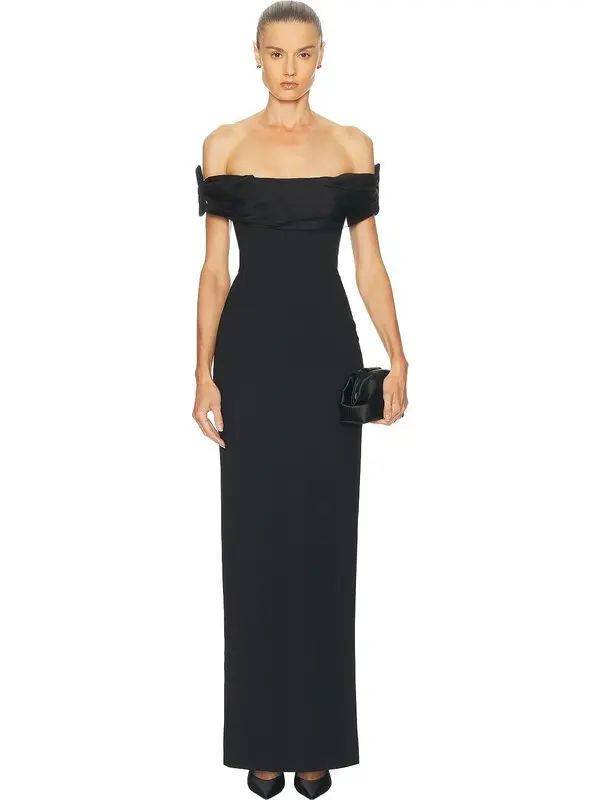 THE NEW ARRIVALS ILKYAZ OZEL Livia Gown - Chez Castel