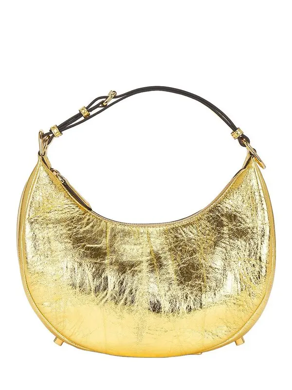 Fendi Fendigraphy Hobo Bag In Metallic - Gold