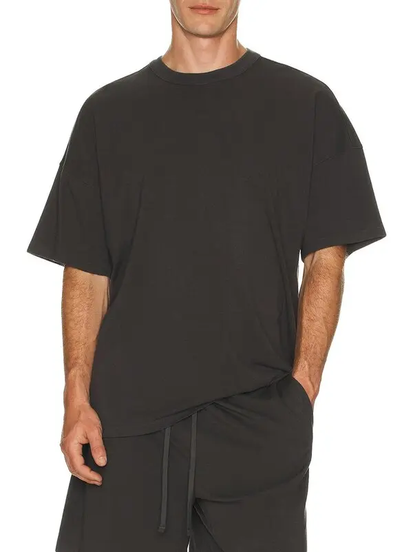 SKIMS Jersey Relaxed T-shirt In Neutral - Ash