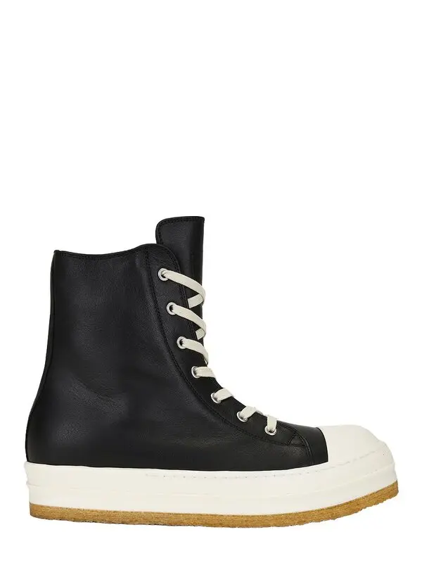 Rick Owens Creeper Sneaker - Black & Milk