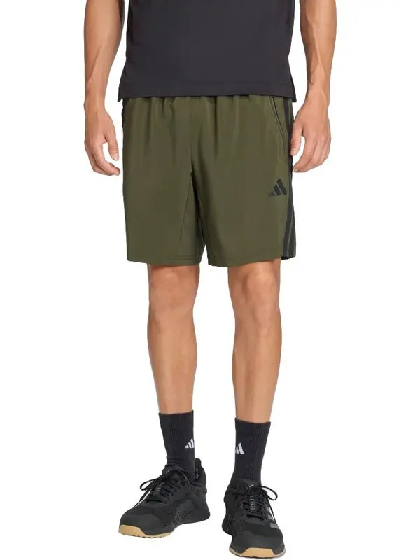 Adidas Essentials Training 3-stripes Woven Shorts - Night Cargo
