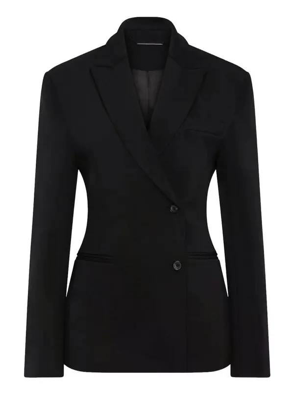Rachel Gilbert Sergio Wide-lapel Blazer - Black