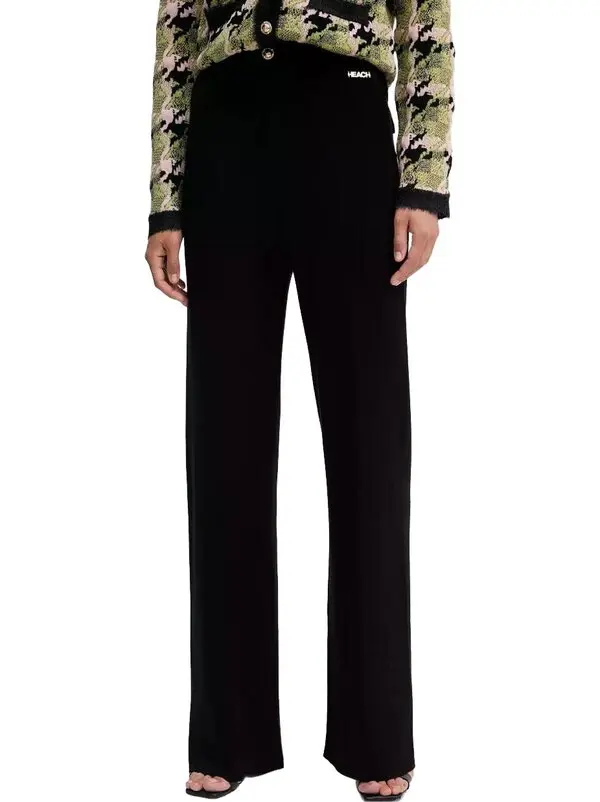 SILVIAN HEACH Embellished-button Trousers - Black