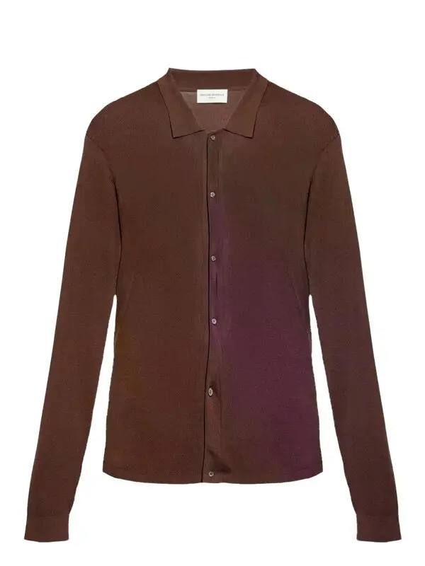 Officine Générale Button-fastening Cardigan - Brown