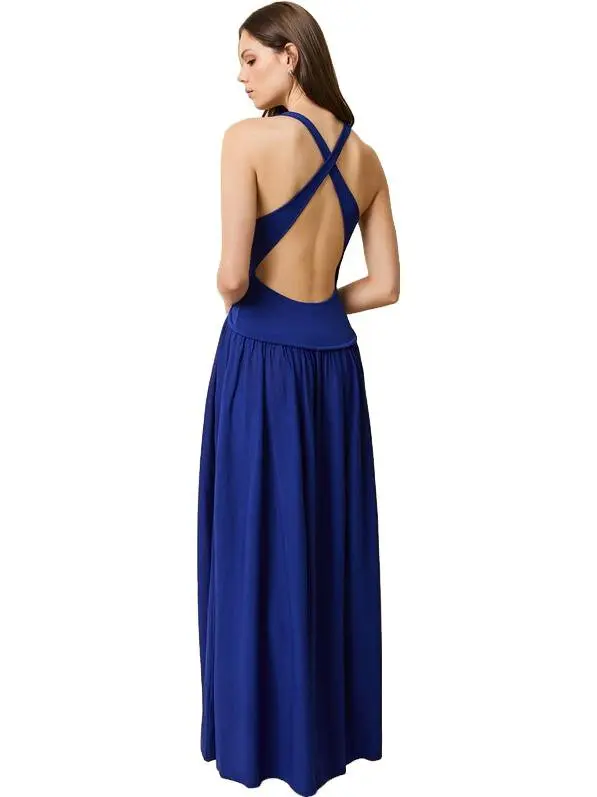 Solid & Striped Maggie Maxi Dress - Blue