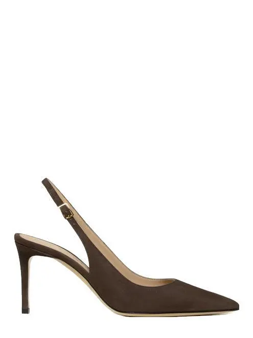 M. Gemi The Valeria 80mm Heel - Chocolate