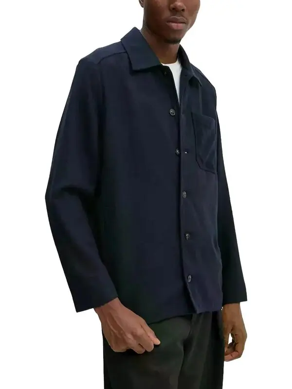 A.p.c. Pocket Button-down Shirt - Blue