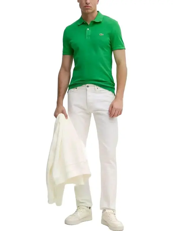 Lacoste Logo-patch Polo Shirt - Green